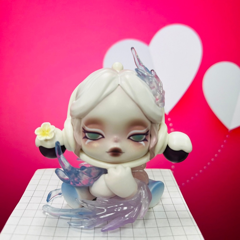 The snow ️ Authentic POP MART SKULLPANDA The Ink Plum Blossom Series ...