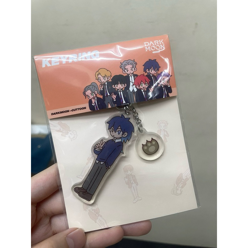 ENHYPEN DARK MOON POP UP STORE CUTTOON ACRYLIC KEYRING Enhepain SOLON ...