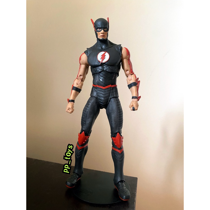 Mcfarlane DC Barry Allen Dark Nights Death Speed Metal 7" figure (black ...