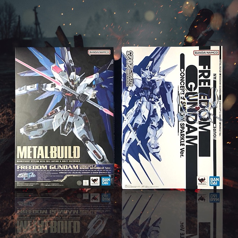 Metal Build Freedom Gundam Concept 2 Snow Sparkle Ver Brand New ...