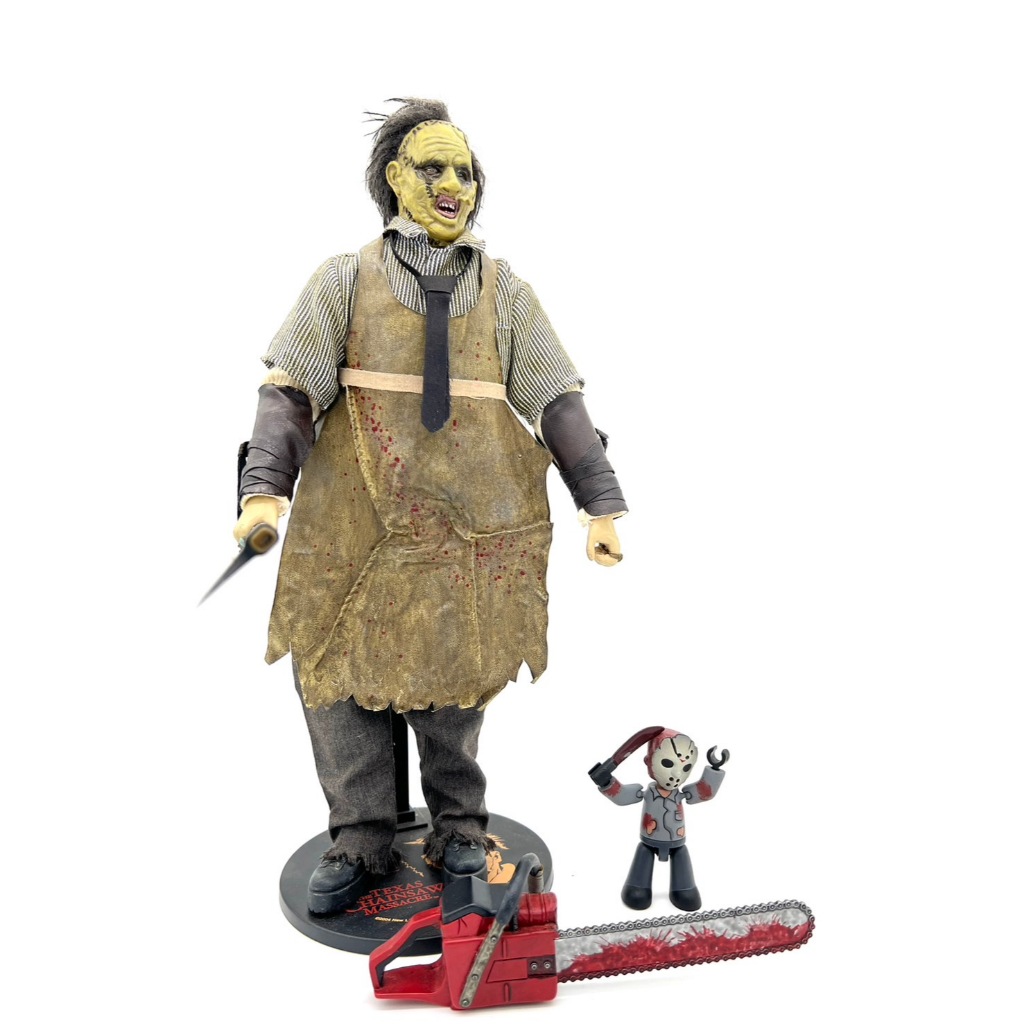 Sideshow 1/6 Leatherface Killer Occupancy Figure 12" Exclusive Multi ...