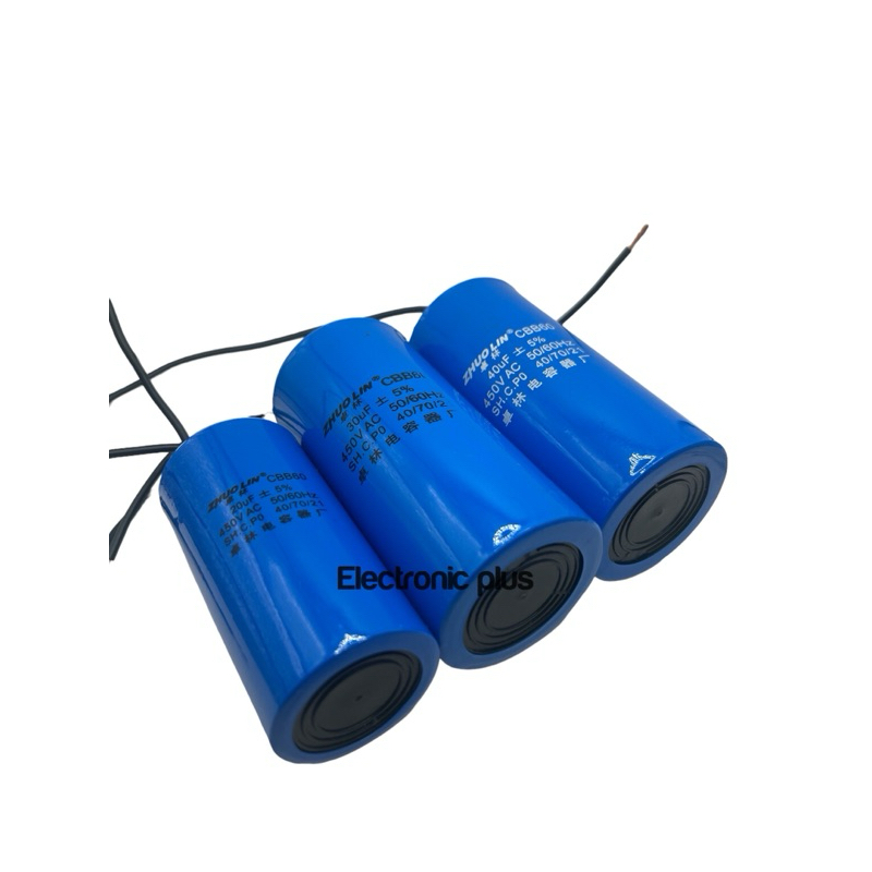 AC Motor Capacitor Washing Machine Starter CBB60 450VAC 45UF 20UF 30UF ...