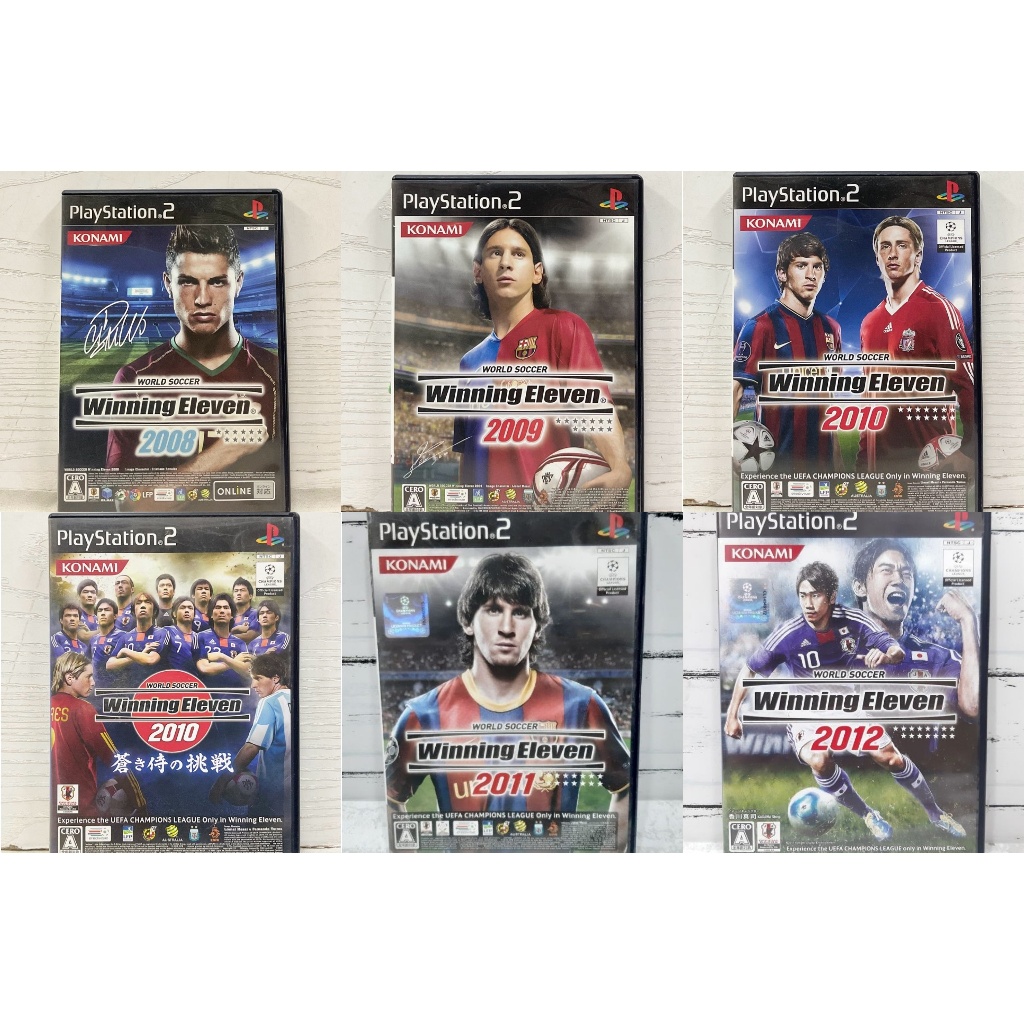 Original Disc [PS2] All Parts Winning Eleven Can Change Language (Japan ...