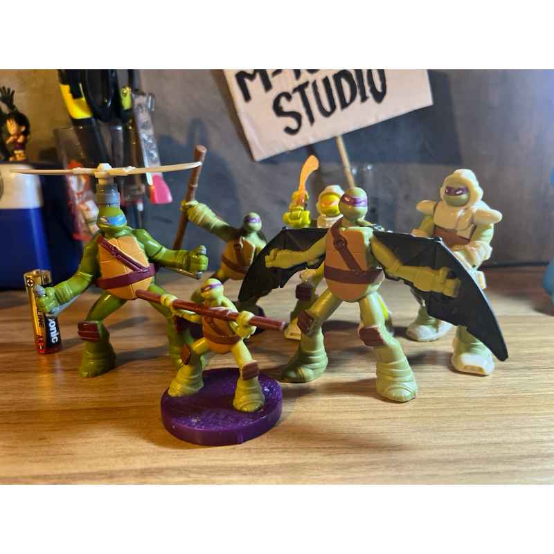 NINJA TURTLES VIACOM MADE FOR MCDONALD TEENAGE MUTANT FIGURE | Shopee ...