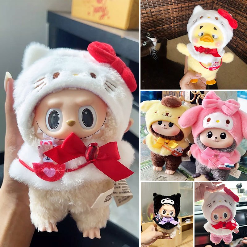 Labubu Suit V2 Set liila lucky cat Lailakat Sanrio | Shopee Malaysia