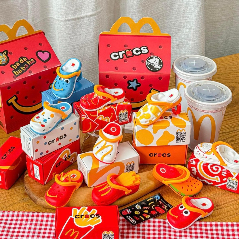 Mcdonald Happy Meal 2024 Crocs Mcdonald's Collectibles | Shopee Malaysia