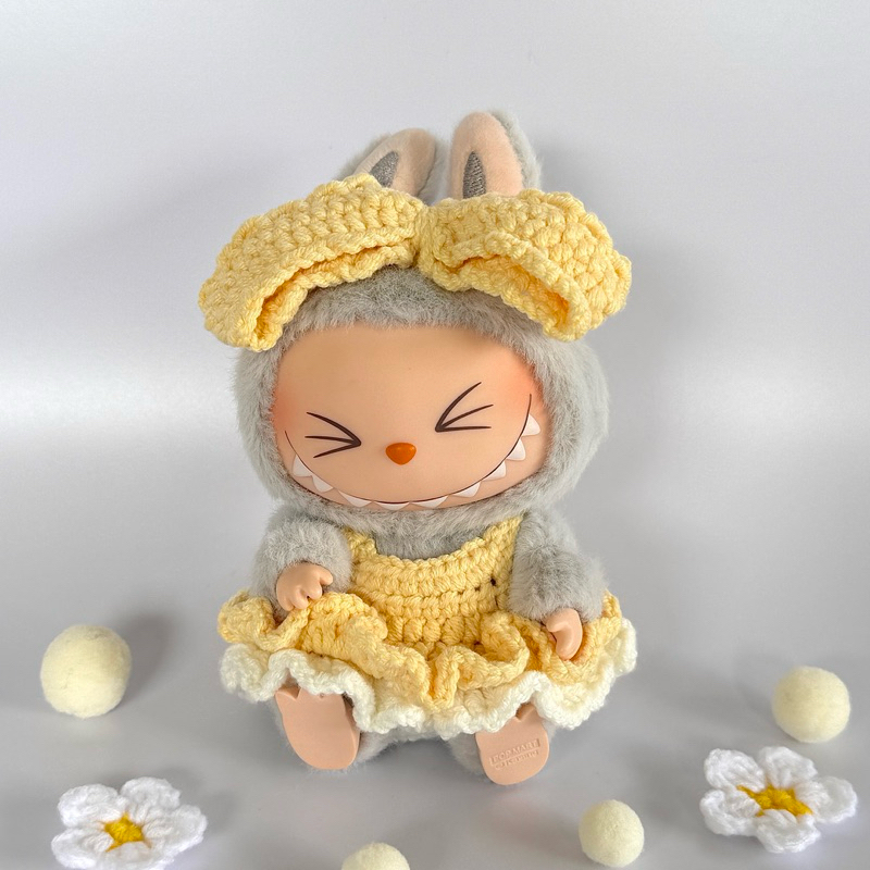 Labubu Suit ver.2 Dress Labuh Yellow Skirt | Shopee Malaysia