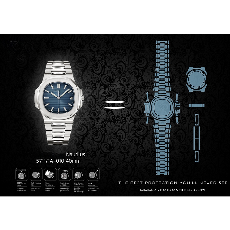 Watch Protection Film For Pater Philippe Nautilus Brand 5711/1A-010 ...