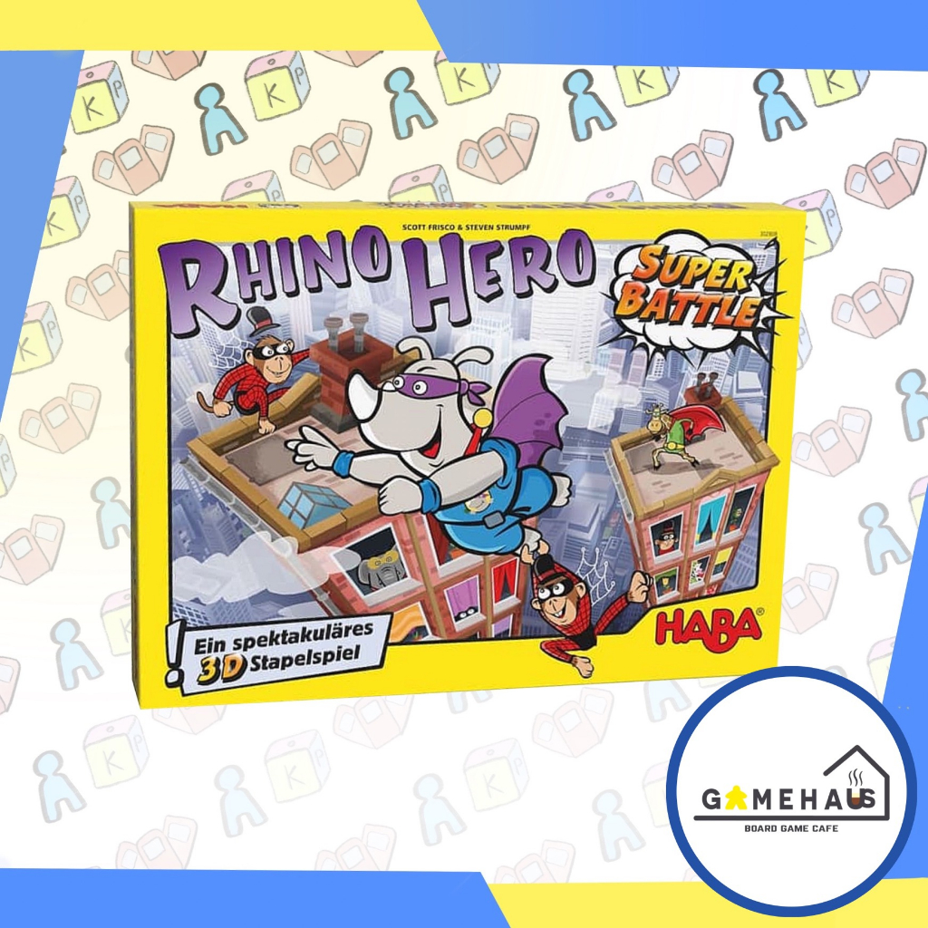 Rhino Hero: Super Battle Board Game - | Shopee Malaysia