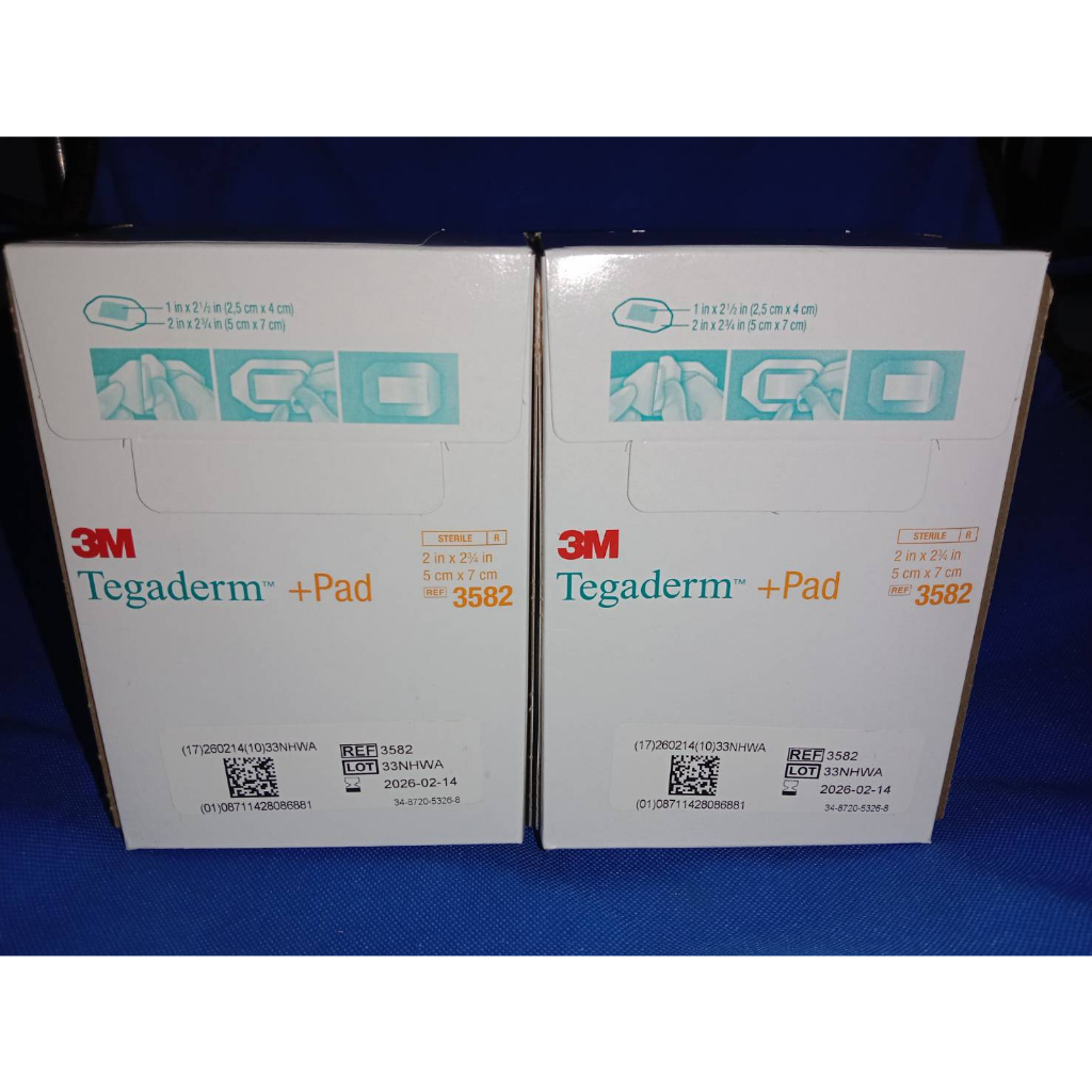 Wound Patch 3M Tegaderm + Pad 3582 Size 5x7 cm (1 Sheet) | Shopee Malaysia