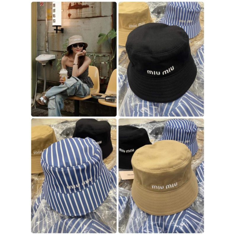 Mu Miu Brand Bucket Hat by Valen | Shopee Malaysia