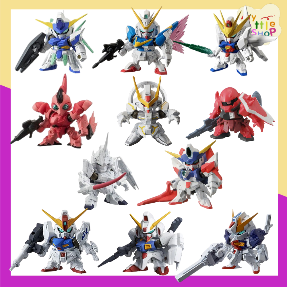 Gundam Tiny Gashapon Bandai SD Warrior NEXT Genuine License | Shopee Malaysia
