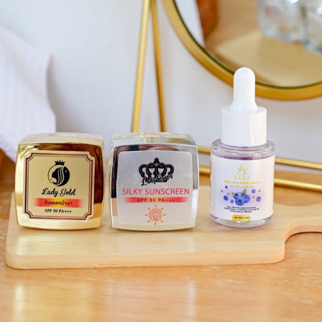 Hyaluronic Serum + Lady Queen Sunscreen (Day Nourishing Set) | Shopee ...