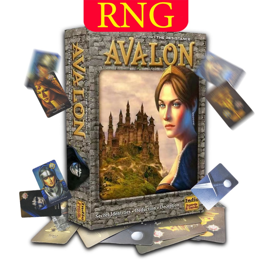The Resistance: Avalon Board Game-Premium Aesthetic Package(English ...