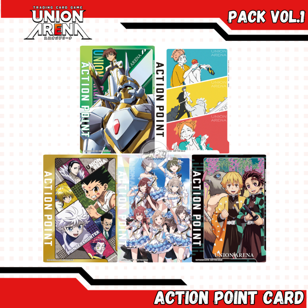 UNION ARENA ACTION POINT: CARD PACK VOL.1(Foy/Non-Foy) | Shopee Malaysia