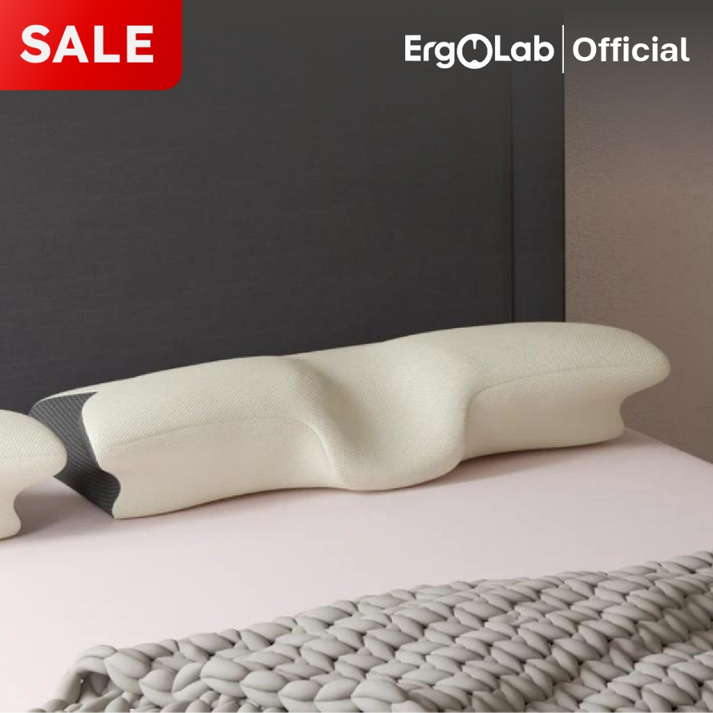 ErgoLab Deep Sleep Pillow | Eliminate Neck Pain And Change Life With Deeper (90-Day Money Back ...