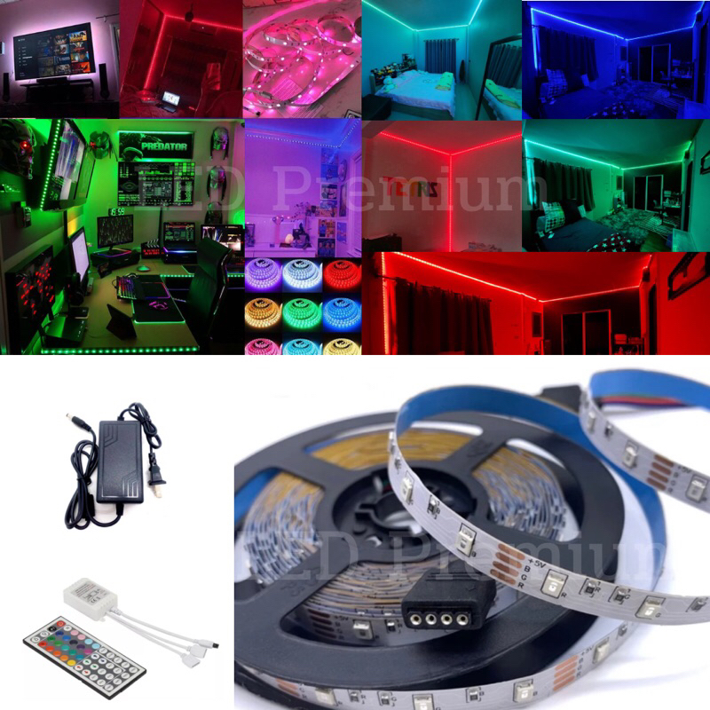 Led Light 44-Button Remote Control Model And Mobile Flashing According ...