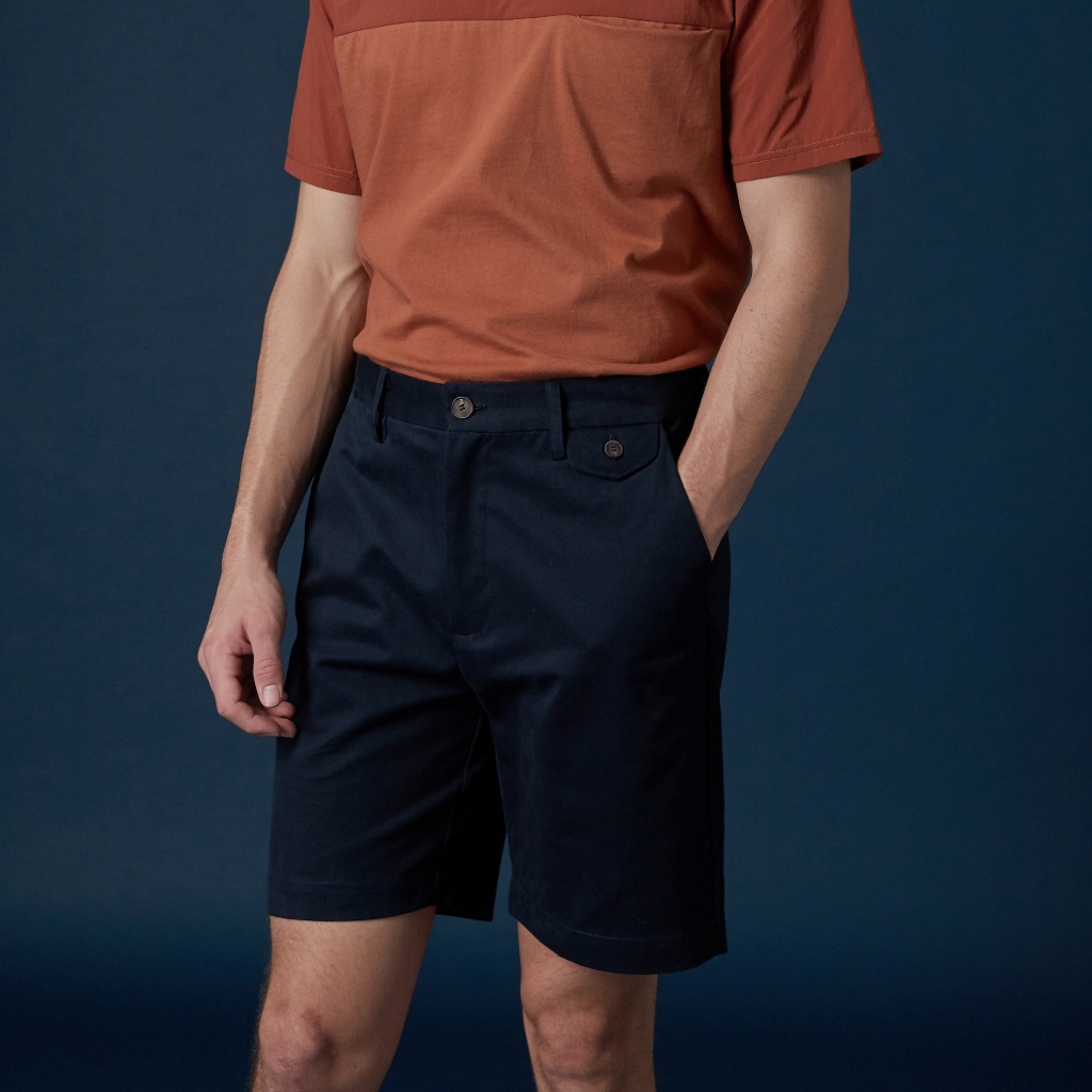 TWENTYSECOND Walter Chino Shorts-Navy/(Regular Shorts) | Shopee Malaysia