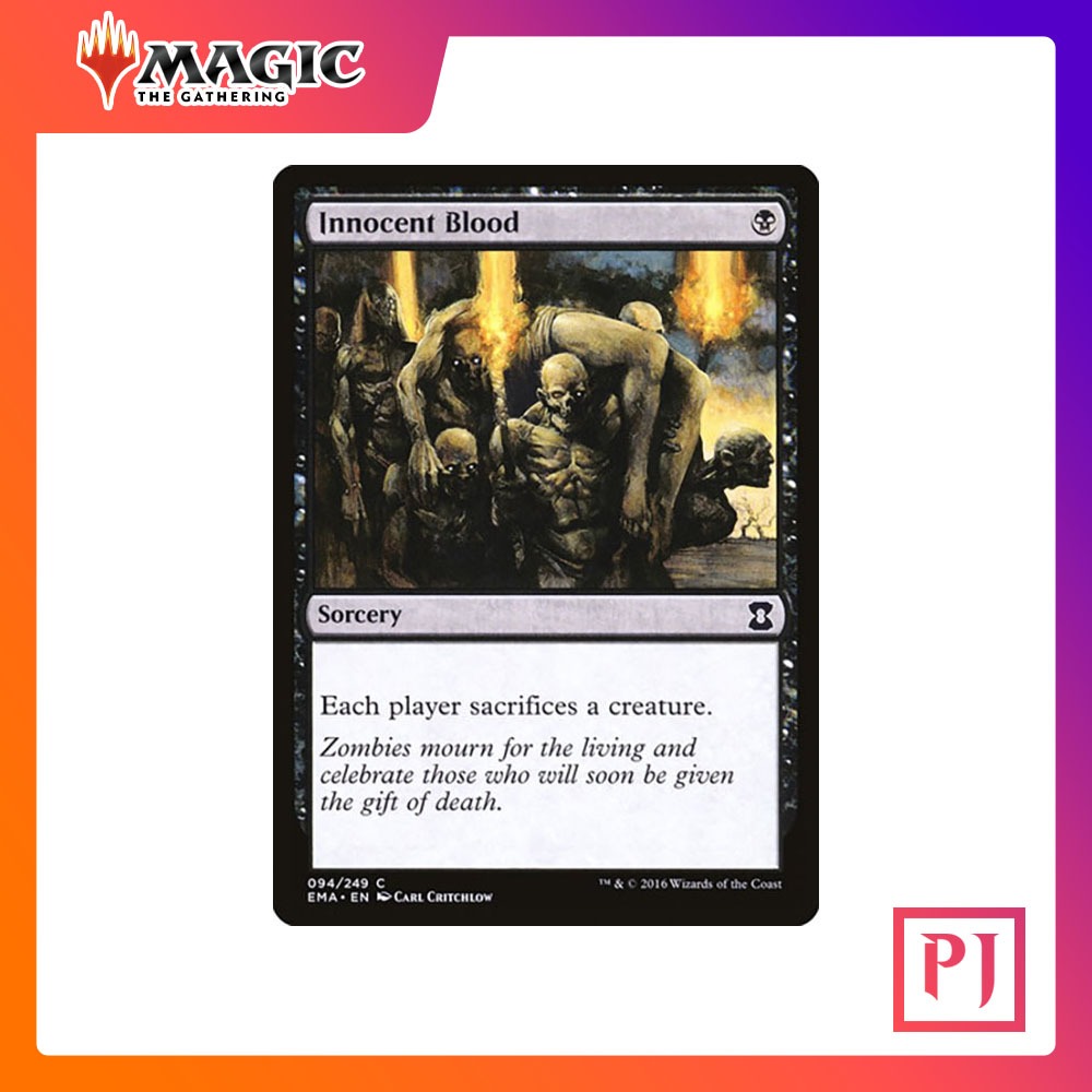 [MTG] Innocent Blood [EMA] [BLACK] [COMMON] [NORMAL] [ENG] (Magic Card ...