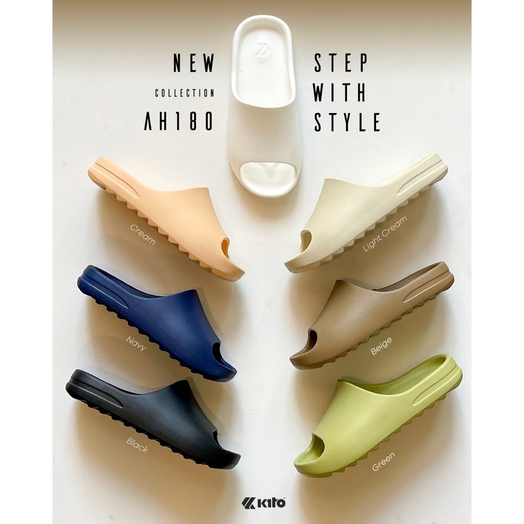 Kito Guito Slippers Model AH180 Size 36-43 1 +++ Delivery With Box Fast ...