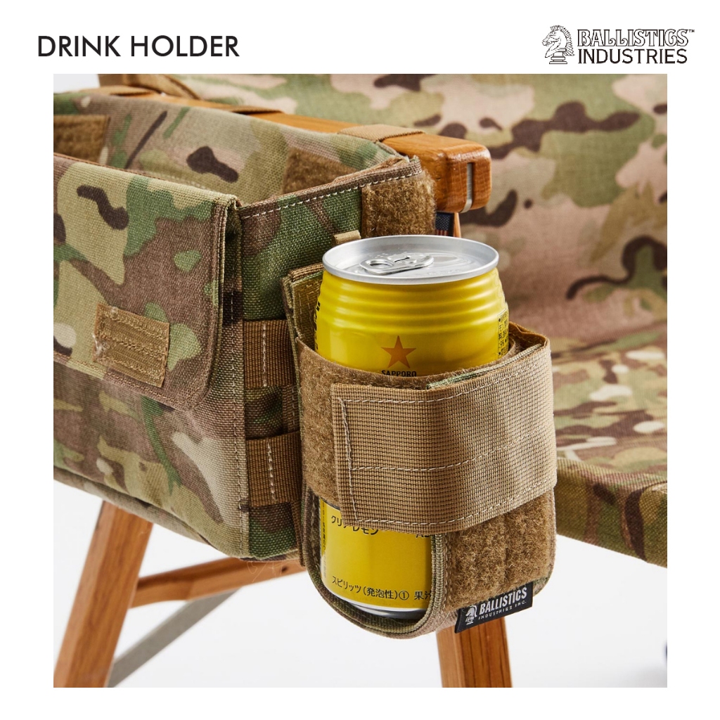 Ballistics Drink holder Cup Size To Fit With Velcro On Vertical And ...