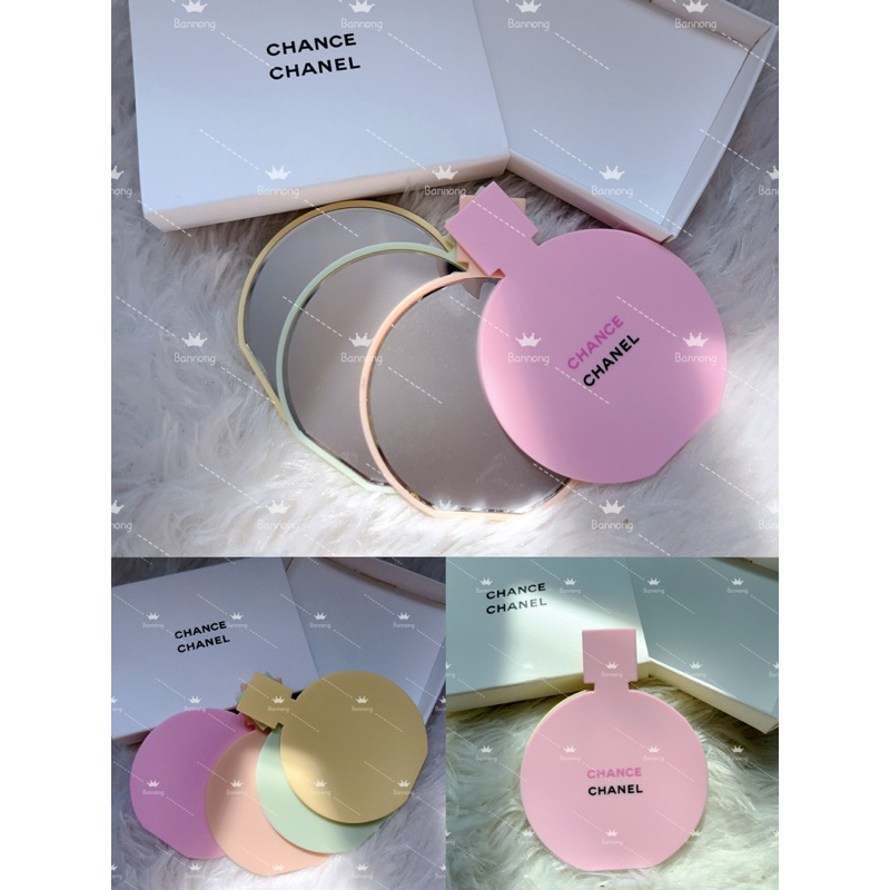 very rare Chanel chance mirror Cute Pastel Can Shine Up To 4 People ...