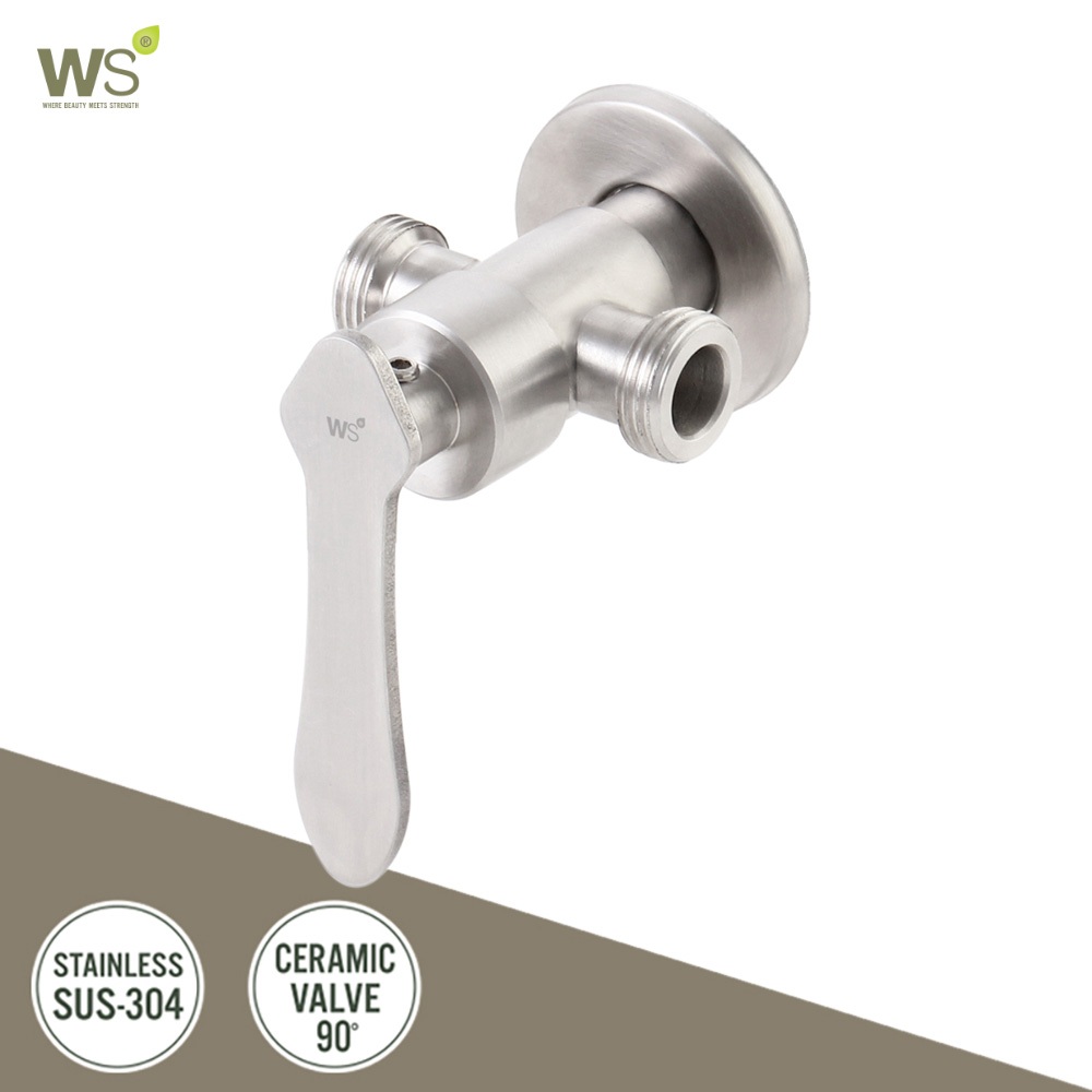 WS Stop Valve 2 Way Shower Angle Water On-Off Stainless304 WS-2212 ...