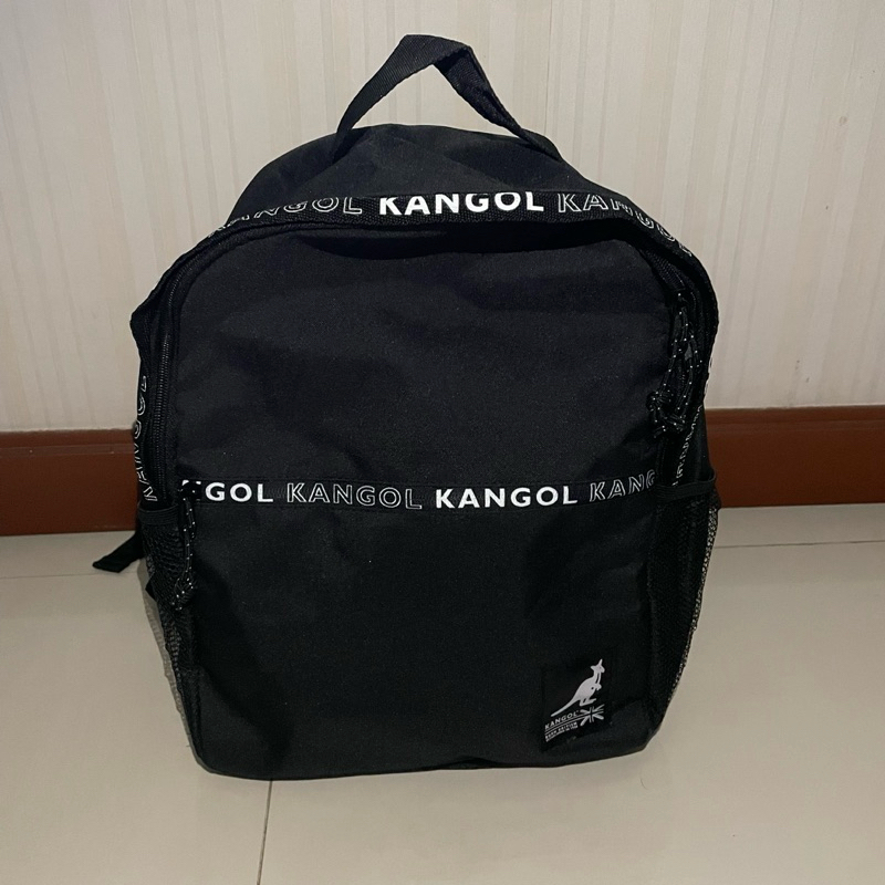 Kangol Small Backpack in Black | Shopee Malaysia