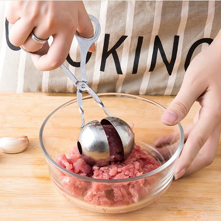 Meatball Maker Tools That Make Meatballs Spoons For Making There Are 2 ...