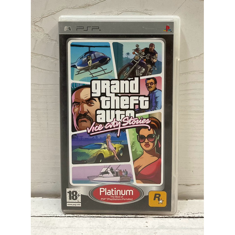 Original Plate [PSP] [English] Grand Theft Auto: Vice City Stories ...