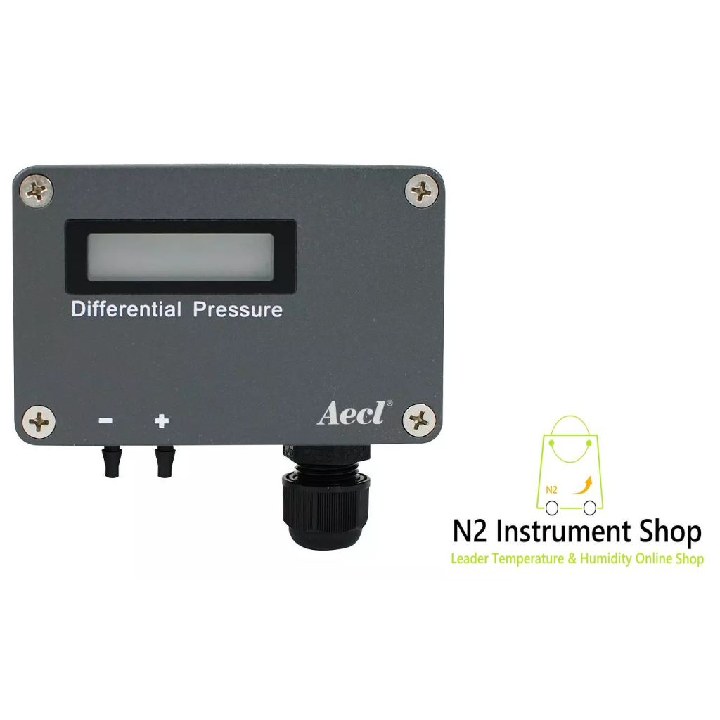 Differential Pressure Sensor Transmitter Temperature And Humidity Meter ...