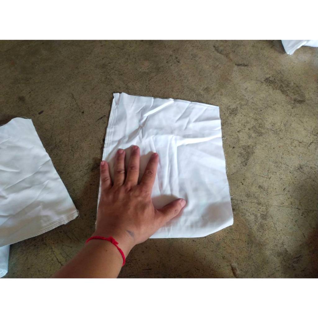 White Rag Plain Fabric Water Absorbent No Hair Removal Easy To Use Fast ...