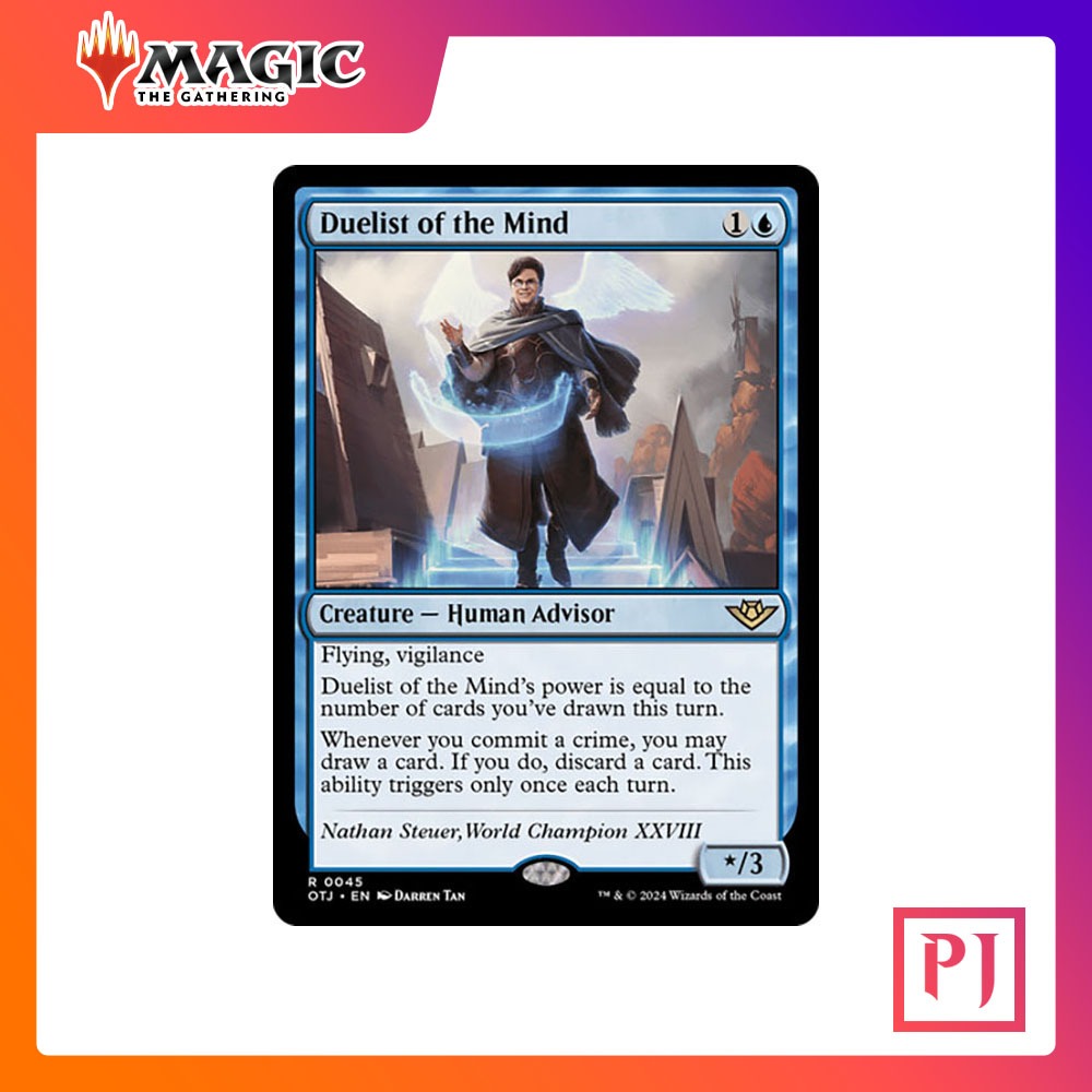 [MTG] Duelist of the Mind [OTJ] [BLUE] [RARE] [NORMAL] [ENG] (Magic ...
