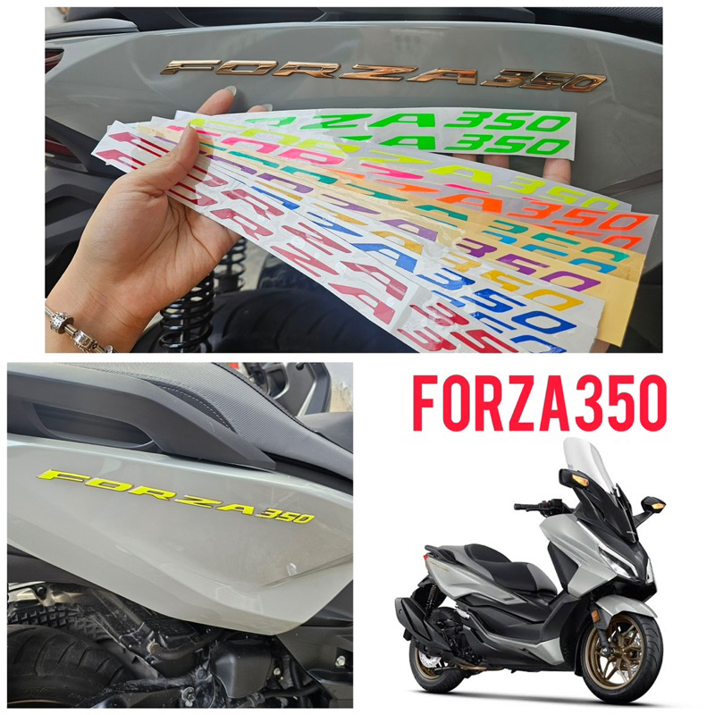 Forza350 Forza350 Logo Sticker Overlap Original/Crankcase Forza2023 ...