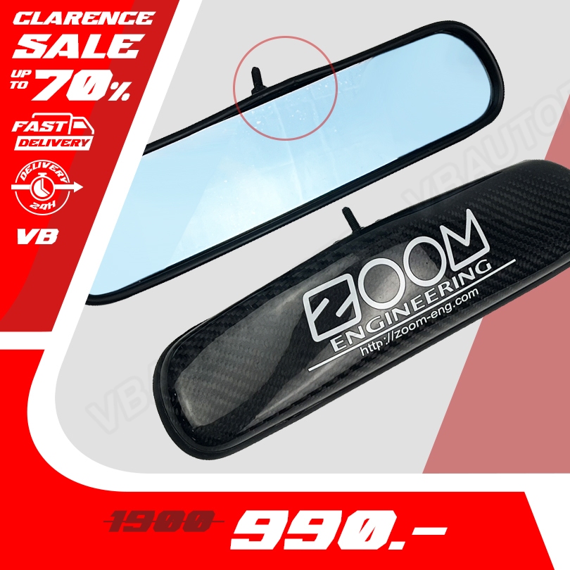 [Clear Stock Reduction] Real Zoom Kevlar Mirror TS Rear View Style ...