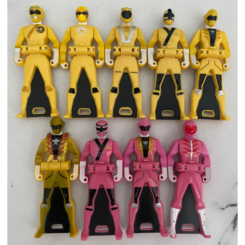 Dx Ranger Key Yellow Pink Assorted Gokaiger Genuine Bandai 1 | Shopee ...