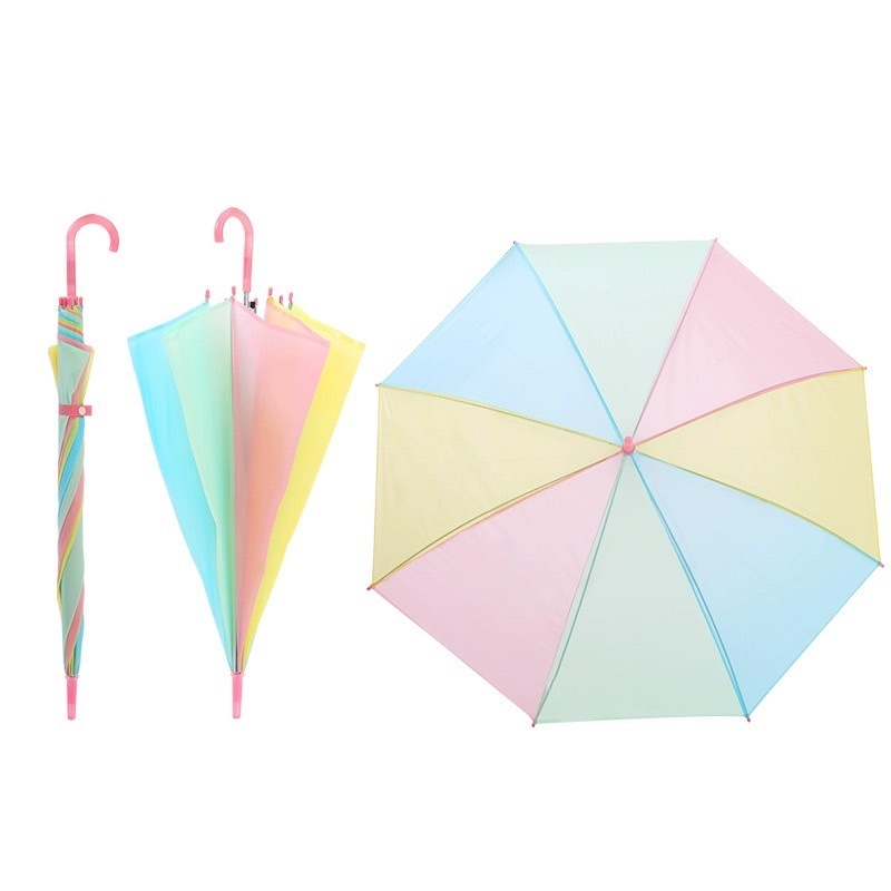Rain Umbrella Plastel Rainbow Pastel Super Cute Parcel EVA 21 Inches ...