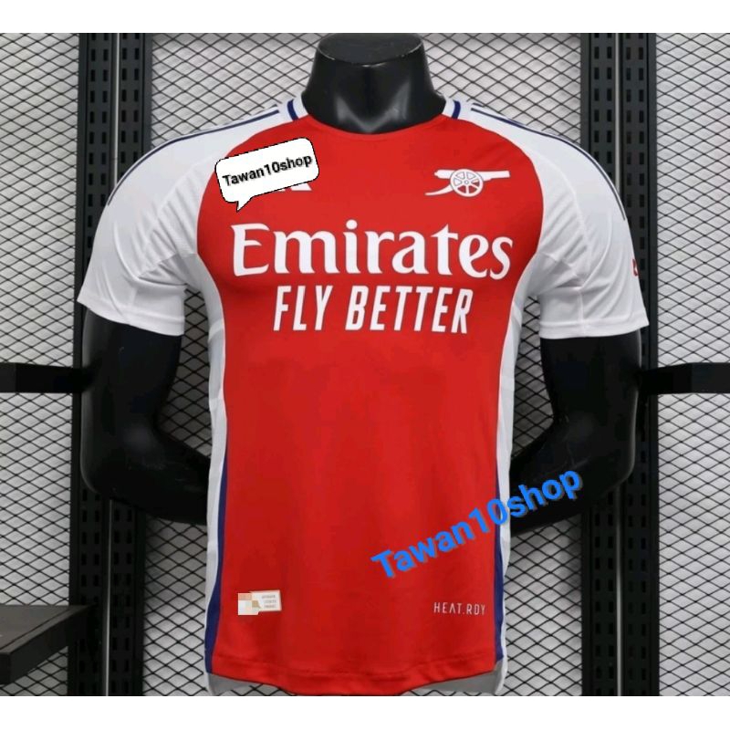 Arsenal Football Shirt 2024-2025 Smooth Fabric Grade player (player ...