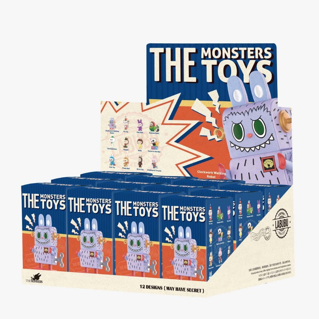 POP MART The Monsters Toys Blind box 12set/Lift The Dipping To Win The ...