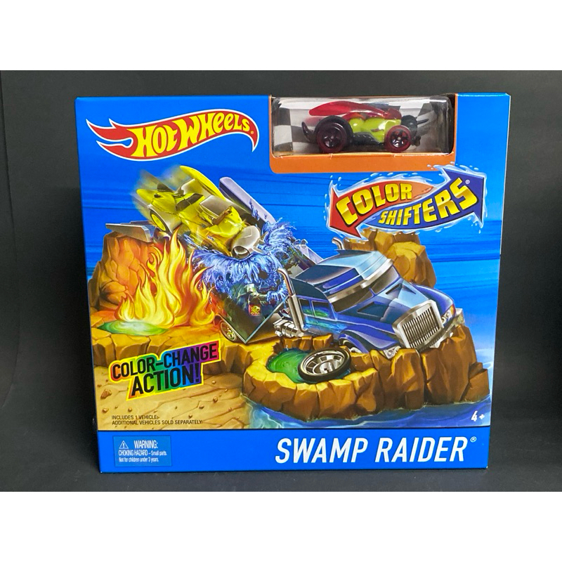 Hot Wheels Colour Shifters Swamp Raider With Track Rail | Shopee Malaysia