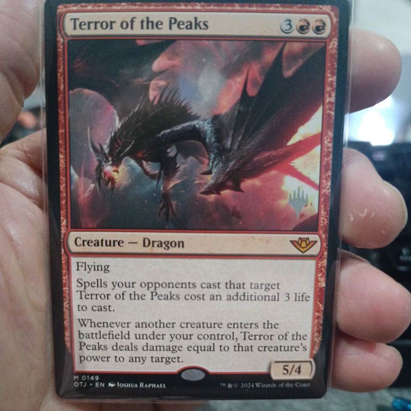 Terror of the Peaks MTG Single Card | Shopee Malaysia