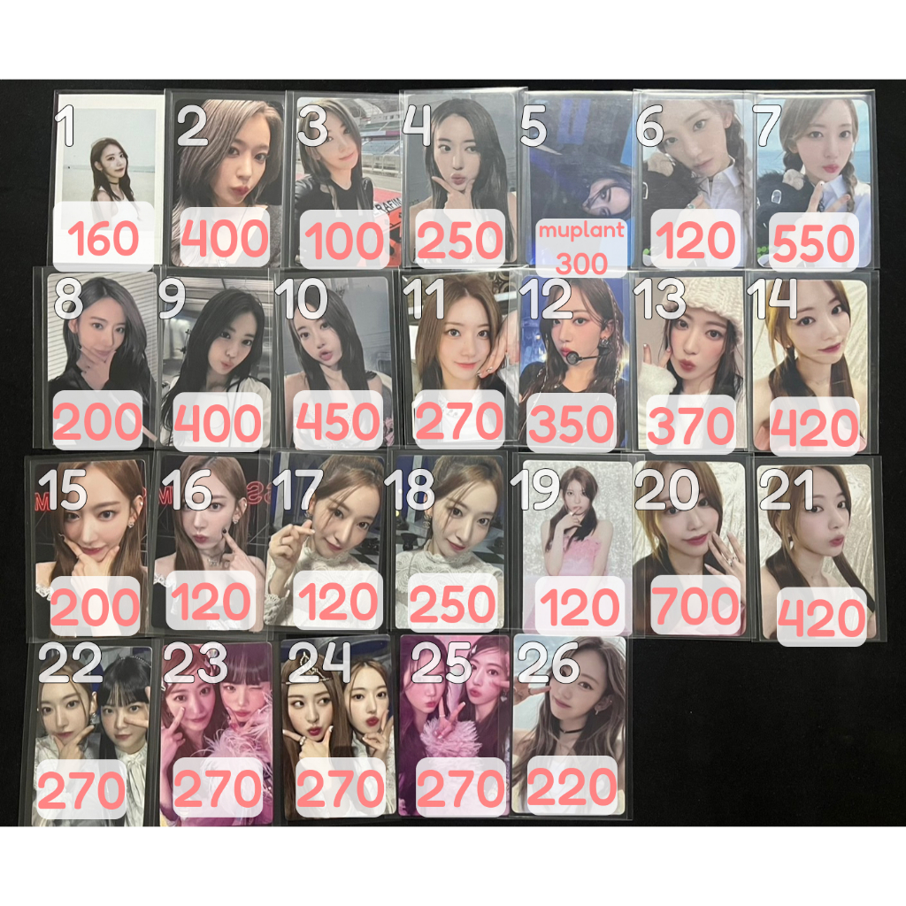 SAKURA LESSERAFIM LE SSERAFIM Original Card | Shopee Malaysia