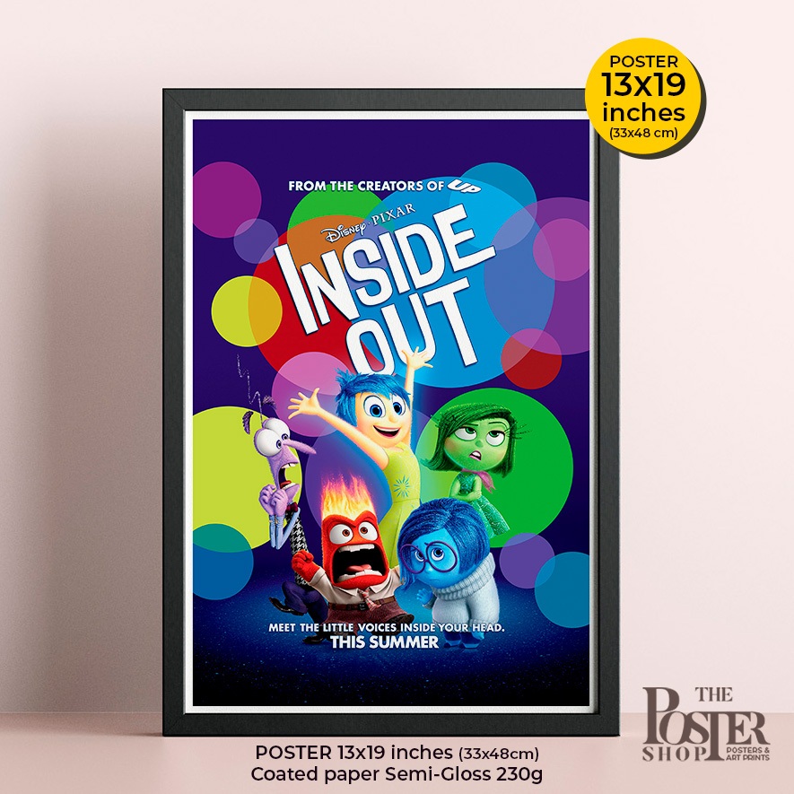 Inside Out 1 Posters 2015 Animation Movie Poster Miraculous Mood: 1 ...