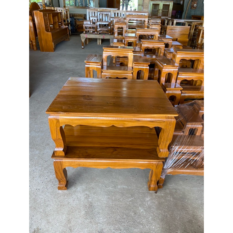 Teak Wood Buddha Stand Altar Table 5 Pages 5 Size Width 50 Length 60 ...