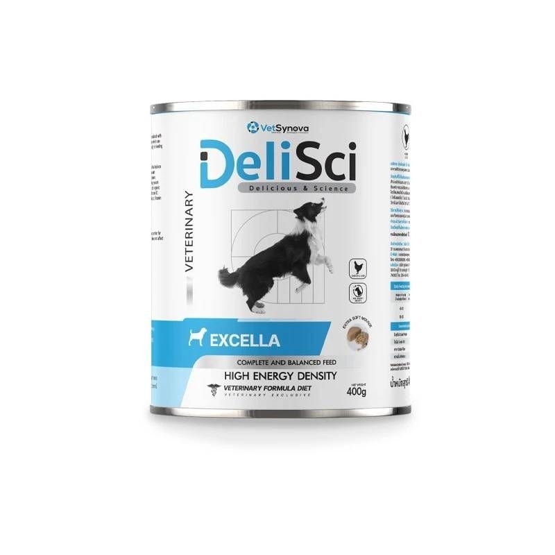 DeliSci Excella for Dogs Size 400 G Food Sick After Surgery Or ...