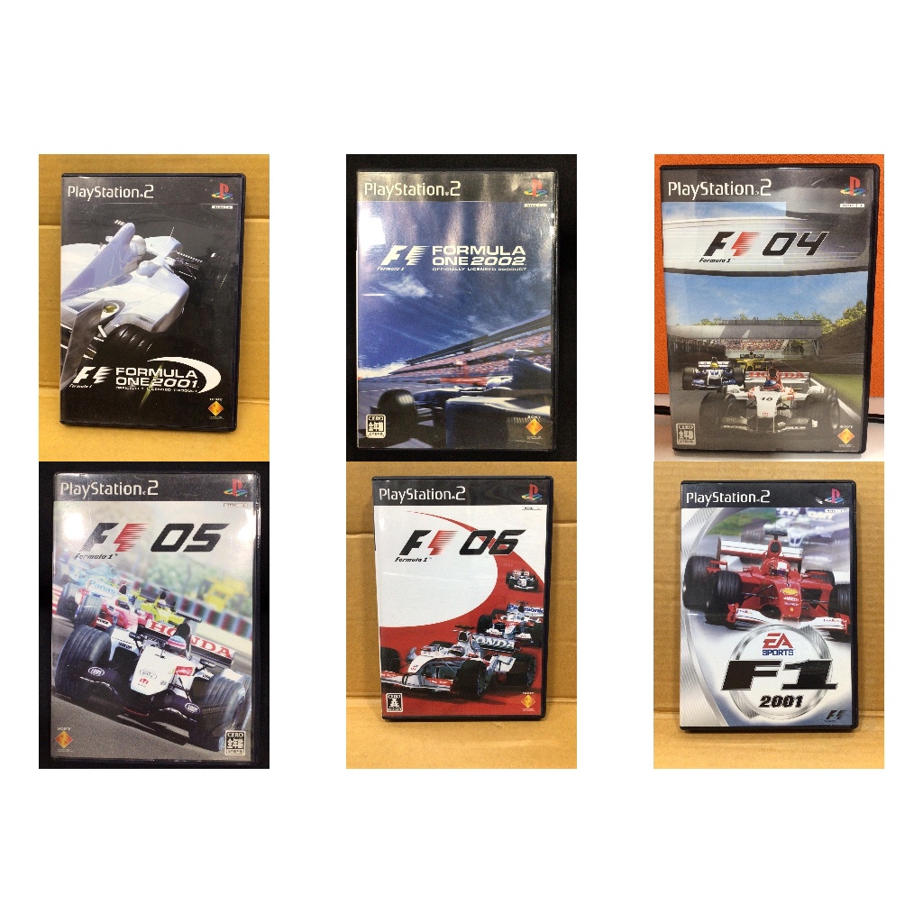 Genuine Sheet [PS2] Gross Formula One (Japan) F1 0 1 01 2 4 5 6 EA 200 ...