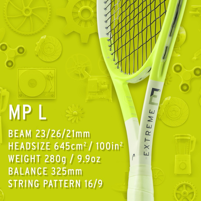 HEAD EXTREME MP L 2024 Tennis Racket | Shopee Malaysia