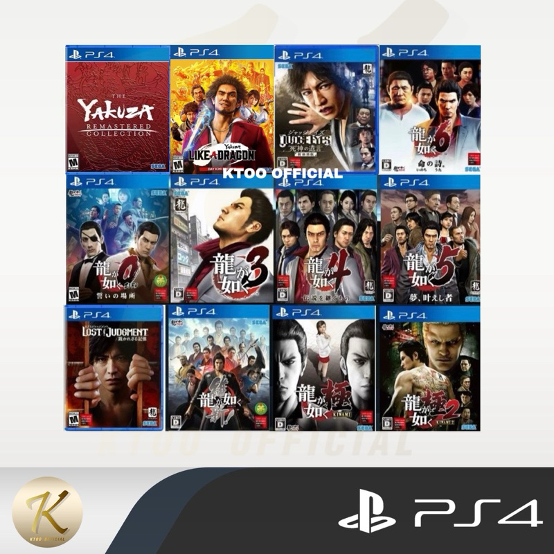 Total PS4 Game Disc: Yakuza (2nd Hand Disc Ready To Ship) | Shopee Malaysia
