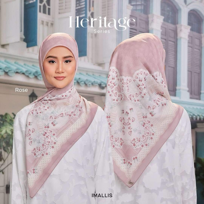 NEW IMALLIS HIJAB Collection Free Brand Logo Pins. | Shopee Malaysia