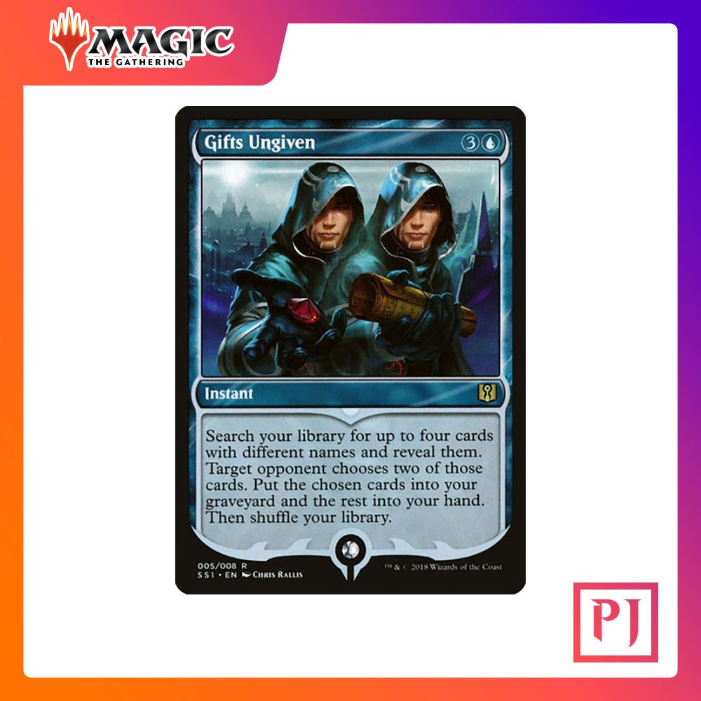 [MTG] Gifts Ungiven [SS1] [BLUE] [RARE] [NORMAL] [ENG] (Magic Card ...